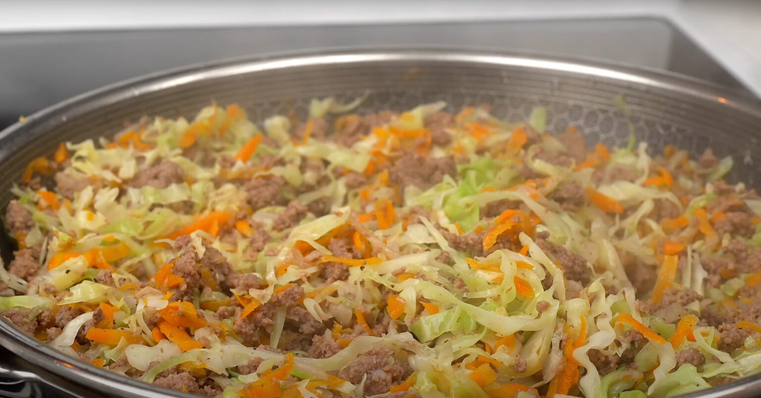 Minimal Effort, Maximum Flavor: Meat and Cabbage Pie [Recipe] - AshbyDodd